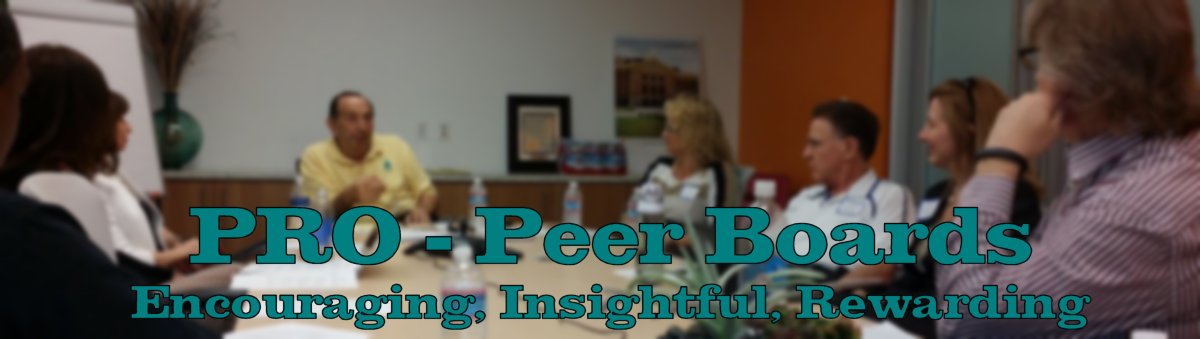 Online Peer Advisory Board - Virtual Peer Advisory Board